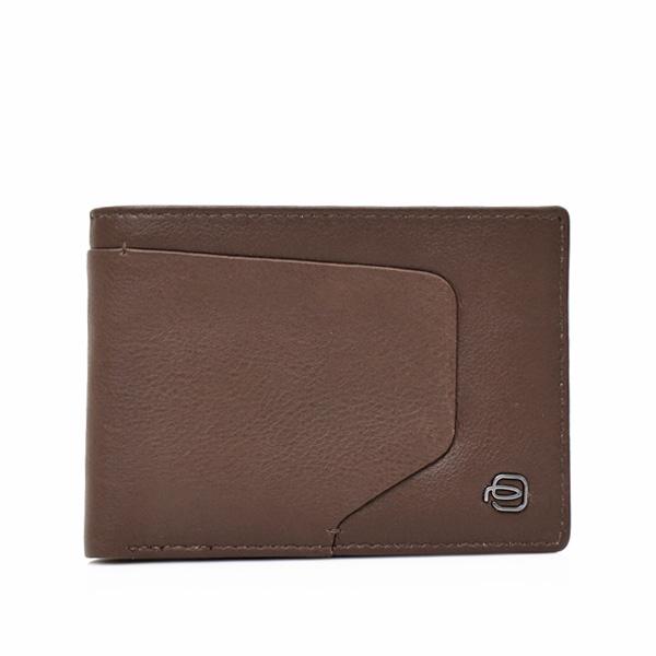 ピクアドロ PIQUADRO アクロンライン IDポケット付 レザー ウォレット 二つ折り財布 折財布 ブラウン [メンズ] PU1392AOR TM TESTAMORO ギフト