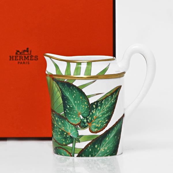 エルメス HERMES パシフォリア 044021 クリーマー ミルクポット クリームジャグ ピッチャー 160ml 陶器