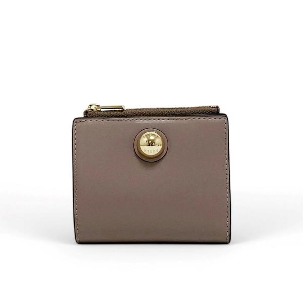 フルラ FURLA スフェラ SFERA S COMPACT BIFOLD レザー コンパクト ウォレット 二つ折り財布 折財布 グレー ベージュ系 [レディース] WP00458 AX0733 1007 MA200 MAUVE