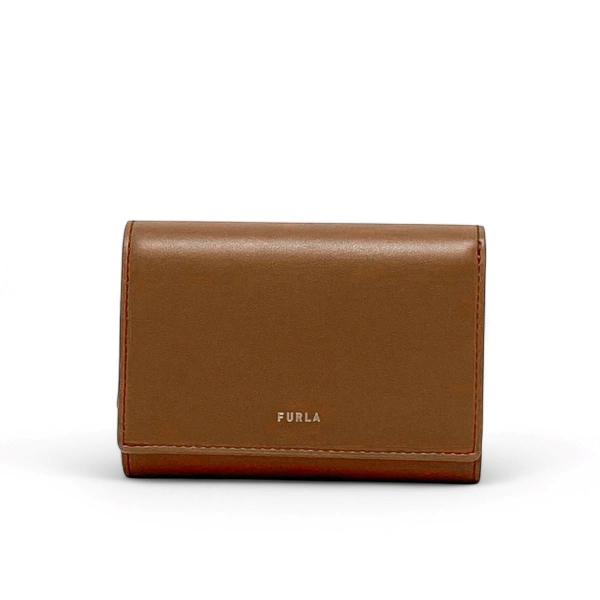 フルラ FURLA ヌヴォラ NUVOLA M COMPACT WALLET レザー コンパクト ウォレット 三つ折り財布 折財布 ブラウン系 [レディース] WP00487 BX2045 1007_RY000 BRANDY