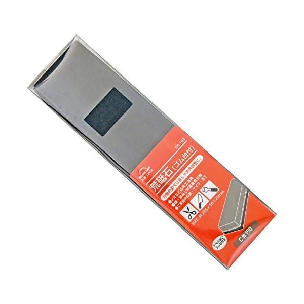 鎌、鋏、包丁などの刃こぼれの直しにご使用下さい。ゴム台付ですので、すべらず安定な作業ができます。砥石使用前は砥石を水に充分浸してからご使用下さい。砥石粒度:#150荒砥石