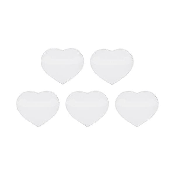 サイズ：約W60×H50mm横長カラー：透明5枚入