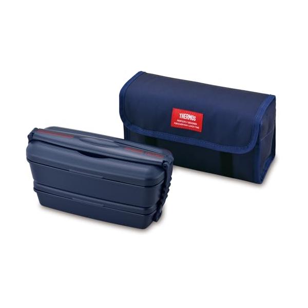 保冷ケース付き弁当箱がリニューアル! 食洗機対応モデル。本体サイズ約:幅20.5×奥行き9×高さ10.5cm、本体重量約:400g、容量:900ml原産国:中国素材・材質:上容器本体・下容器本体・仕切り・上容器フタ・下容器フタ:ポリプロピレ...