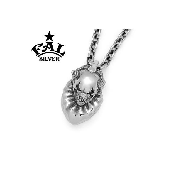 ブランドFAL / Fuck Around Lewisite / ファックアラウンドルイサイト商品名ベイビースウィルペンダント説明文ジョーカーとピエロスカルを融合させたデザイン〔スウィル〕のスモールサイズペンダントです。※こちらはペンダント...