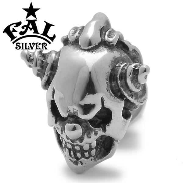 ブランドFAL / Fuck Around Lewisite / ファックアラウンドルイサイト商品名ラージスウィルピアス説明文ピエロスカルにジョーカーのテイストを加えたスウィルをデザインしたピアスです。F.A.Lのピアスにはオリジナルポーチ...