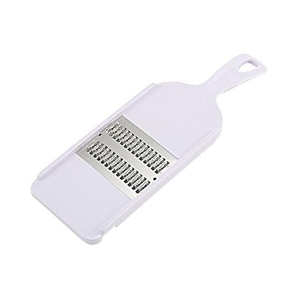 スタイル:単品梱包サイズ:3.0cm×30.0cm×10.0cm原産国:中国食洗機使用:可 、仕上がり太さ:約2.0~2.5mm押し引きの両方向の動作で千切りができます。