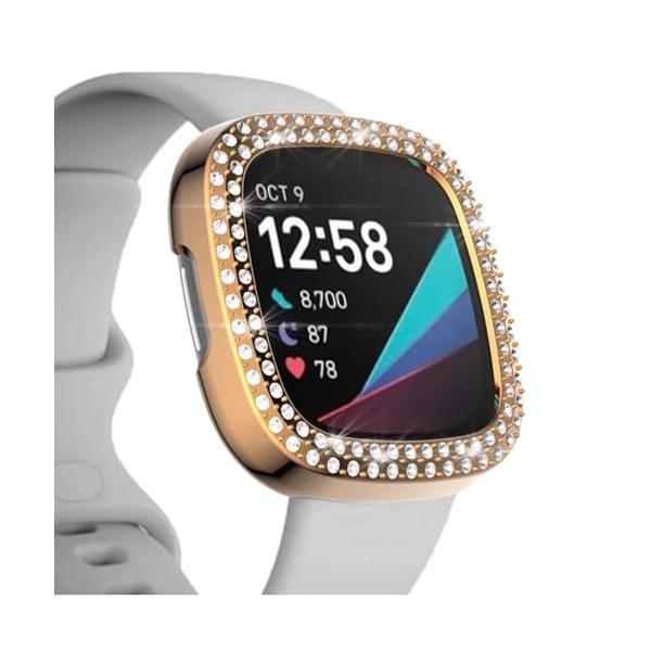 ?対応機種このfitbit sense 2/fitbit versa 4 保護カバー ダイヤモンドは、fitbit sense 2/fitbit versa 4専用です。ご注意：時計バンドと液晶保護フィルムが付属しておりません。?高品質素材...