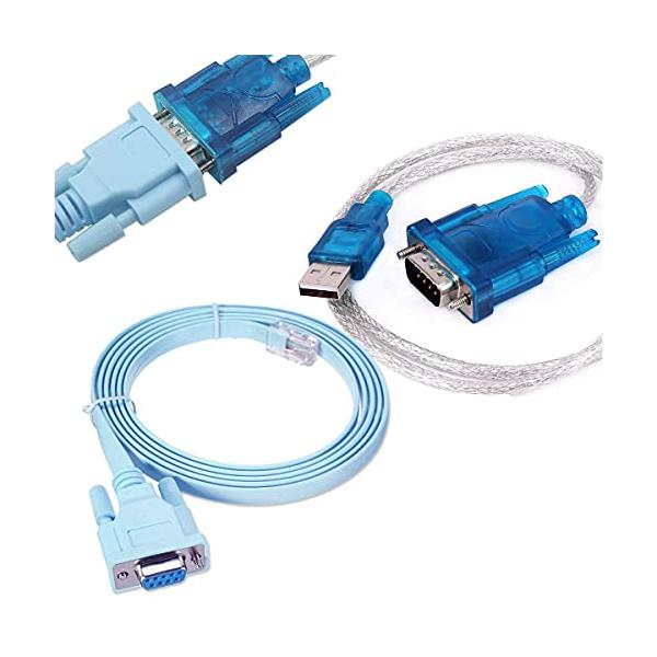 コンソールケーブルが必要であるが、コンピュータにシリアルポートがない場合、このバンドルは問題の完璧な解決策です。 USB-シリアルケーブルをシリアル-RJ45ロールオーバーケーブルに接続するだけで、完全に接続する準備が整います。コンソールケ...