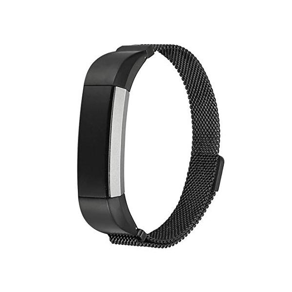 ファッションとスタイリッシュなスタイルこれはステンレス製のフィットネストラッカーアクセサリーリストバンドですので、ほとんどの人が使用するスポーツのものよりも少し上品ですが、それほど高価ではありません。脱落の心配なし片側が自動的にブレスレット...