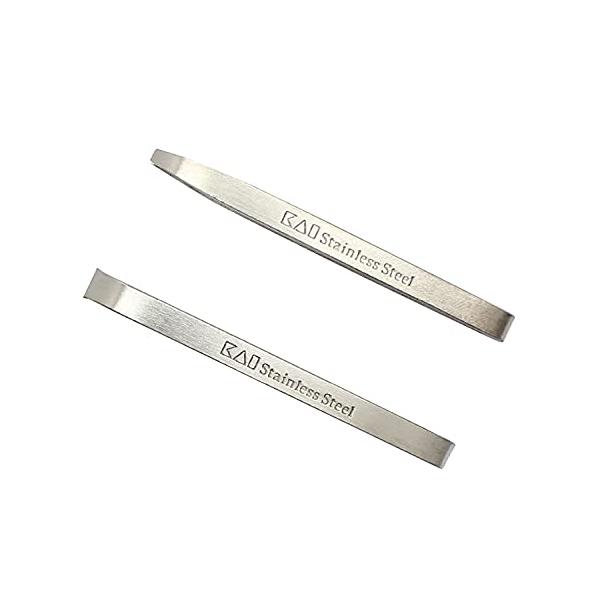 商品サイズ 幅×奥行×高さ :44mm×15mm×141mm、原産国:中国、内容量:各1個、内容量:各1個、材質:ステンレススチール買い足しやすい優れたコストパフォーマンスシンプルで使いやすいデザイン。側面にはロゴが彫られており、上質さが漂...