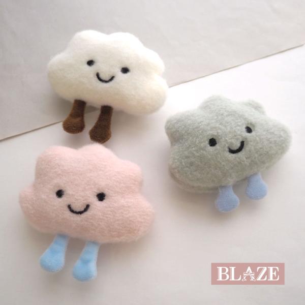 ▼商品詳細▼【デザイン】A＜ホワイト＞・B＜ピンク＞・C＜グレー＞【サイズ】画像参照【入数】1個入り【材質】ポリエステル【原産国】中国【スタッフのコメント】大きめでかわいい雲のぬいぐるみパーツバックチャームやキーホルダー、衣装などハンドメイ...