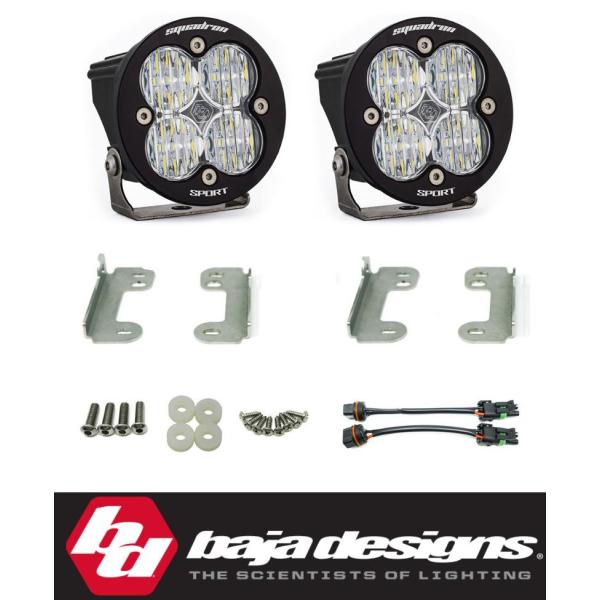 ☆商品名：Jeep JK Squadron-R Sport Fog Pocket Light Kit - Jeep 2010-18 Wrangler JK; NOTE: w/ Standard OE Bumper☆品番：587503☆レンズ...