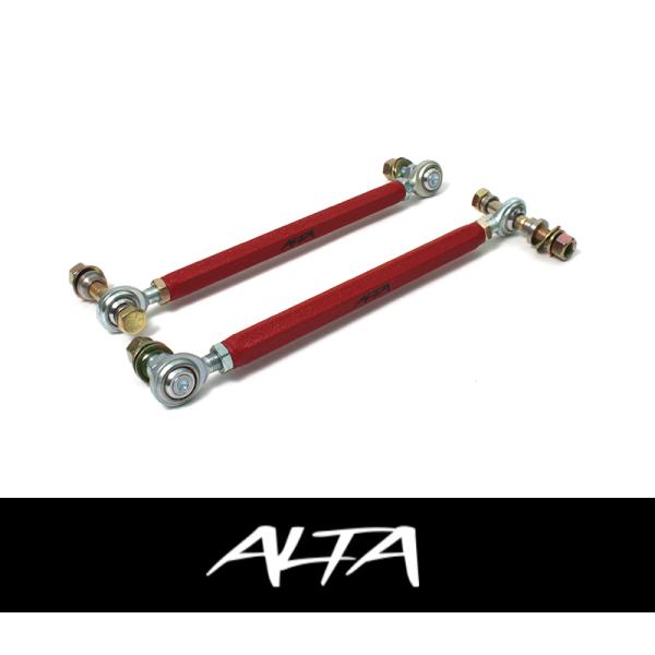 ☆商品名：ADJUSTABLE REAR ENDLINKS FOR ALL MINIS☆品番：AMP-SUS-415☆カラー：レッド☆ロッド素材：6061 Aluminum Hex Rod Stock☆長さ： 9"-10.75"（229〜2...