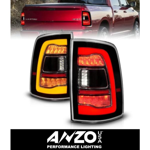 注意：車検際、判断によっては、車検に通らない場合がございます。そのようなトラブルのために、純正ライトの保管を強くお勧めしております。☆商品名：DODGE RAM 1500 09-18 / RAM 2500/3500 10-18 LED TA...