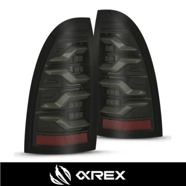 注意：車検際、判断によっては、車検に通らない場合がございます。そのようなトラブルのために、純正ライトの保管を強くお勧めしております。☆商品名：05-15 Toyota Tacoma LUXX-Series LED Tail Lights A...