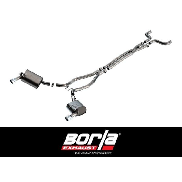 注意: 携帯でご覧中のお客様は、お手数ですが、ご購入前に必ず当ショップのウエブサイトバージョンに記載の注意事項をご確認下さい。☆商品名：2010-2013 Chevrolet Camaro V6 Cat-Back Exhaust Syste...