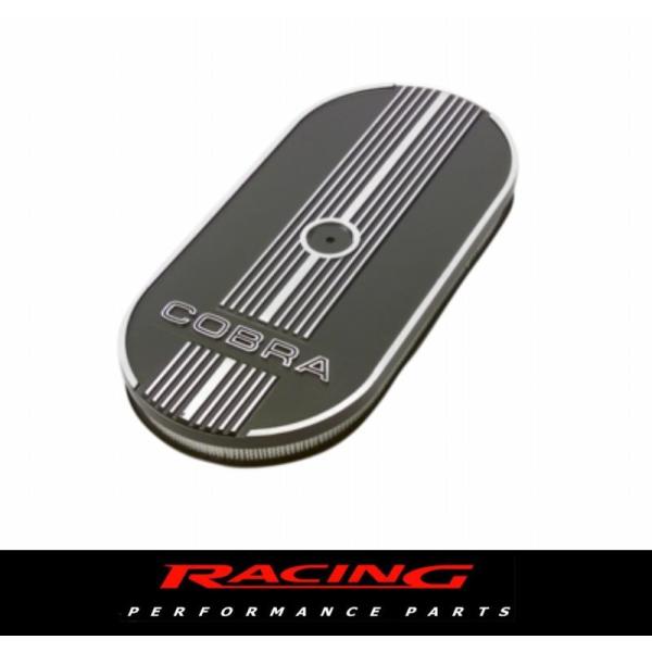 ☆商品名： Ford Racing Oval Air Cleaner Assembly☆品番：M-9600-C302長さ：21 1/16 inch 幅：10 inch高さ：2.5inchフィルター高さ：1.75inch素材：アルミロゴ：CO...