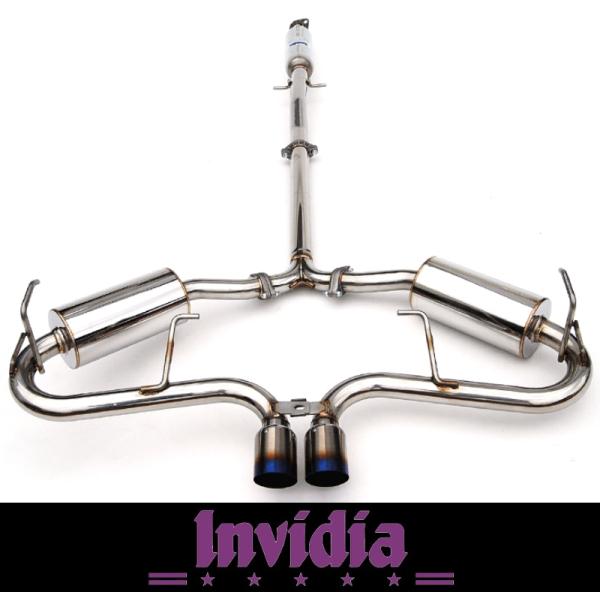 ☆商品名： Invidia 05-06 Mini Cooper S 60mm (80mm tip) Titanium Tip Cat-back Exhaust ☆品番：HS05MCSGTT☆素材：T304ステンレス ☆パイプ径：60mm☆出...