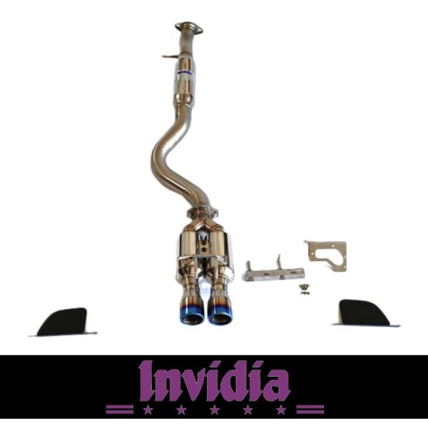 ☆商品名： Invidia 22+ Toyota GR Corolla R400 Rolled Titanium Tip Cat-Back☆品番：HS22TGCGM2RTL☆素材：T304ステンレス ☆パイプ径：76mm☆出口：110mm、...