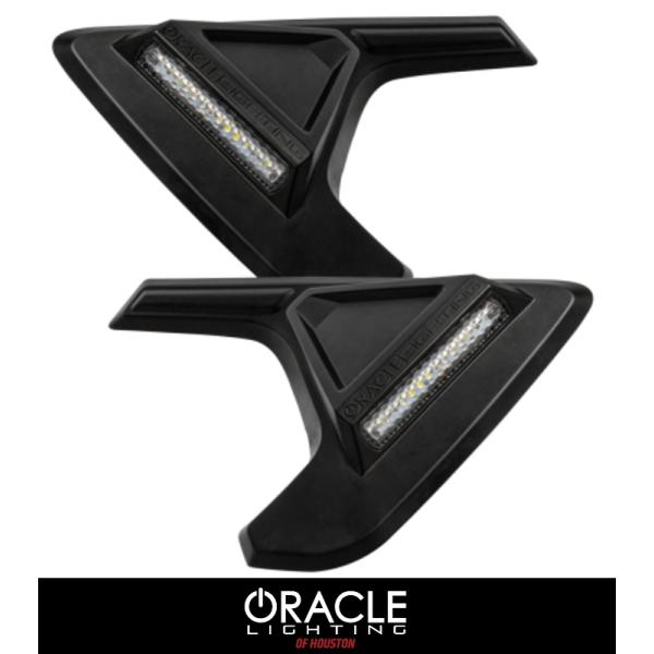 注意：車検際、判断によっては、車検に通らない場合がございます。そのようなトラブルのために、純正ライトの保管を強くお勧めしております。☆商品名：ORACLE SIDETRACK LED LIGHTING SYSTEM FOR JEEP WRA...