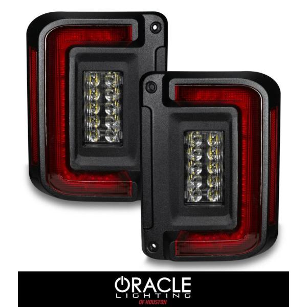 注意：車検際、判断によっては、車検に通らない場合がございます。そのようなトラブルのために、純正ライトの保管を強くお勧めしております。☆商品名：ORACLE LIGHTING FLUSH MOUNT LED TAIL LIGHTS FOR 2...