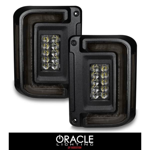 注意：車検際、判断によっては、車検に通らない場合がございます。そのようなトラブルのために、純正ライトの保管を強くお勧めしております。☆商品名：ORACLE LIGHTING FLUSH MOUNT LED TAIL LIGHTS FOR 2...