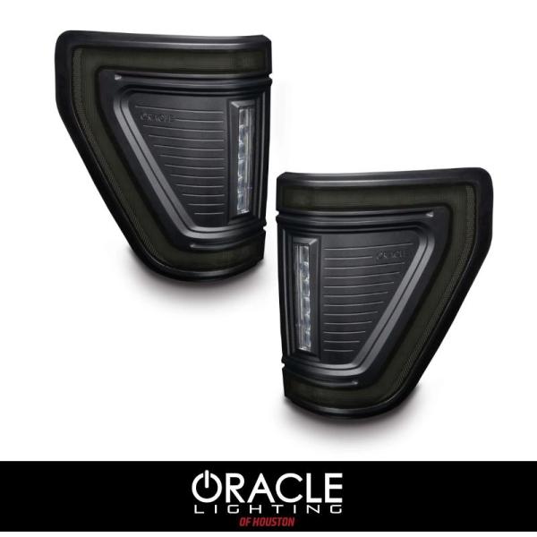 注意：車検際、判断によっては、車検に通らない場合がございます。そのようなトラブルのために、純正ライトの保管を強くお勧めしております。☆商品名：ORACLE Lighting Flush Style LED Tail Lights for 2...