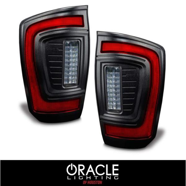 注意：車検際、判断によっては、車検に通らない場合がございます。そのようなトラブルのために、純正ライトの保管を強くお勧めしております。☆商品名：ORACLE Lighting Flush Style LED Tail Lights for 2...