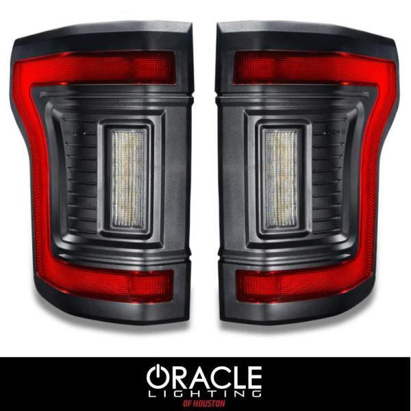 注意：車検際、判断によっては、車検に通らない場合がございます。そのようなトラブルのために、純正ライトの保管を強くお勧めしております。☆商品名：ORACLE Lighting Flush Style LED Tail Lights for 2...