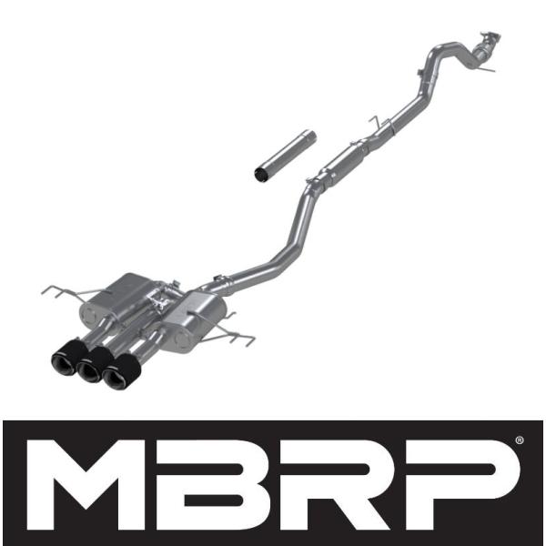 ☆商品名：MBRP 2024+ Acura Integra Type-S T304 SS 3in Cat-Back Triple Center Outlet Exhaust w/Carbon Tips☆品番：S49043CF☆シリーズ：AR...