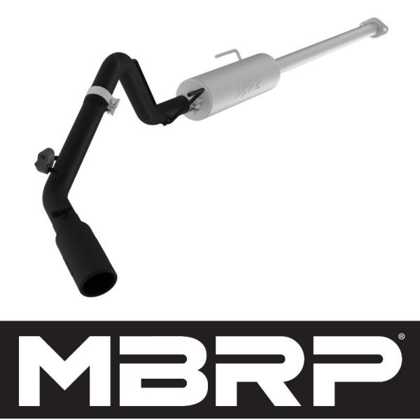 ☆商品名：2.5" Cat Back, Single Exit, Black Coated, Toyota Toyota Tacoma 4.0L, EC/CC 2005 - 2015☆品番： S5326BLK☆シリーズ：ARMOR BLAC...