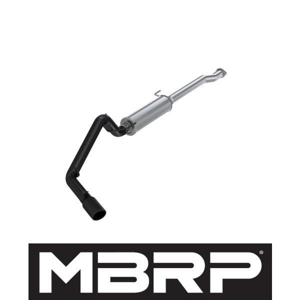 ☆商品名：3" Cat Back, Single Side Exit, Black, Toyota Tacoma 3.5L 2016 - 2023☆品番： S5338BLK☆シリーズ：ARMOR BLACK STREET(純正と似ている）T...