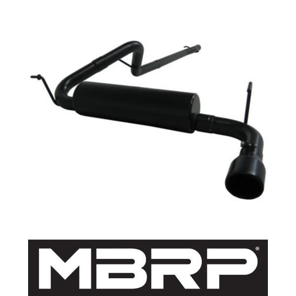 ☆商品名：2.5" Cat Back, Single Rear Exit, Black, Jeep Wrangler/Rubicon 3.6L 2dr/4dr 2012 - 2018☆品番： S5526BLK☆シリーズ：ARMOR BLAC...