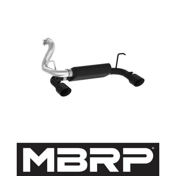 ☆商品名：2.5" Axle Back, Dual Rear Exit, Black, Jeep Wrangler (JL) 2-DR/4-DR, 3.6L 2018 - 2025☆品番： S5529BLK☆シリーズ：ARMOR BLACK...