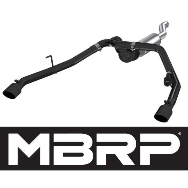 ☆商品名：2.5" Cat Back, Dual Rear Exit, Black Coated Jeep Gladiator 3.6L 2020-2022☆品番： S5538BLK☆シリーズ：ARMOR BLACK RACE(純正と似てい...