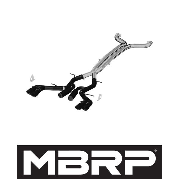 ☆商品名：3" Black Dual Cat Back Race Version 2016 - 2024 Chevy Camaro SS - ZL1 6.2L 6 Speed☆品番： S7033BLK☆シリーズ：ARMOR BLACK RA...