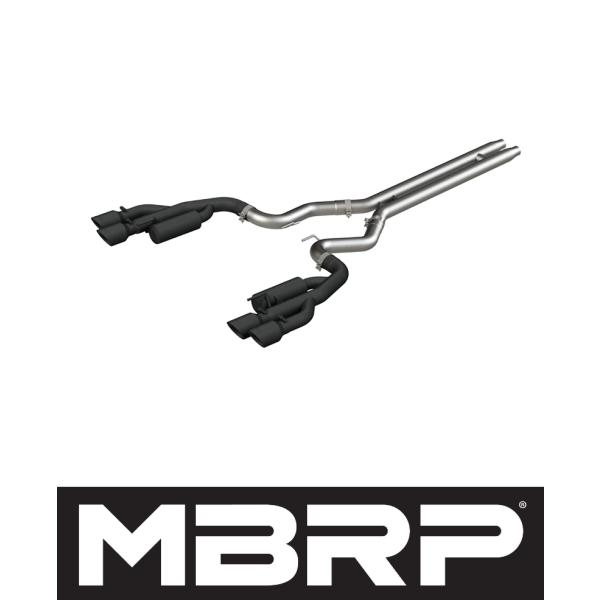 ☆商品名：3" Cat Back, with Quad 4" Dual Wall Tips, Race Version, BLK, Ford Mustang GT 5.0L 2018 - 2023☆品番：S7207BLK☆シリーズ：ARMO...