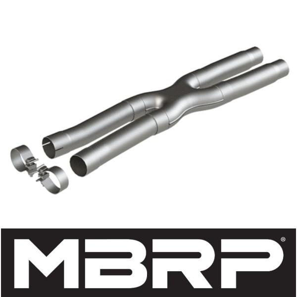 ☆商品名：MBRP 15-24 Ford Mustang GT 2.5in Resonator Delete X-Pipe☆品番： S7213409☆シリーズ：ARMOR PLUS RACE(純正と似ている）TOURING→STREET→R...