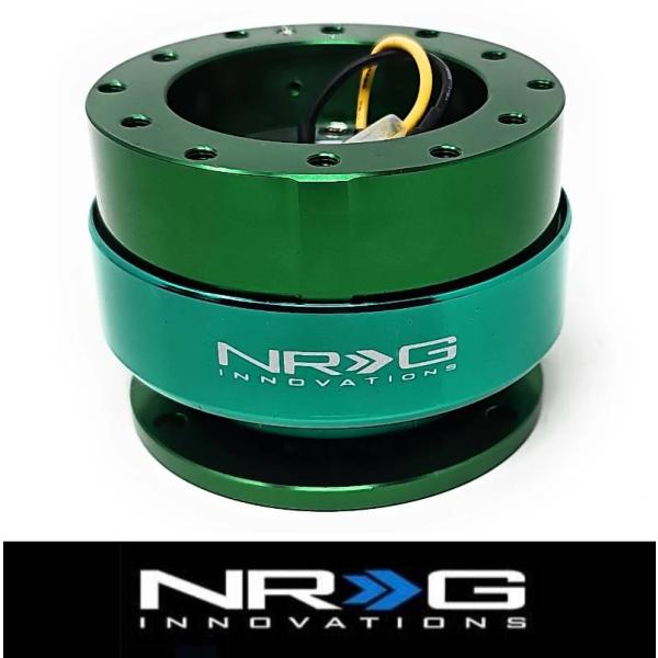 ☆商品名：Generation 2.0.Quick Release☆品番：SRK-200GN☆カラー：グリーン☆素材：Aircraft Grade aluminum☆高さ：約63.5ｍｍ☆ホーン配線付き☆対角ピッチ：6H/70mm, 6H/...