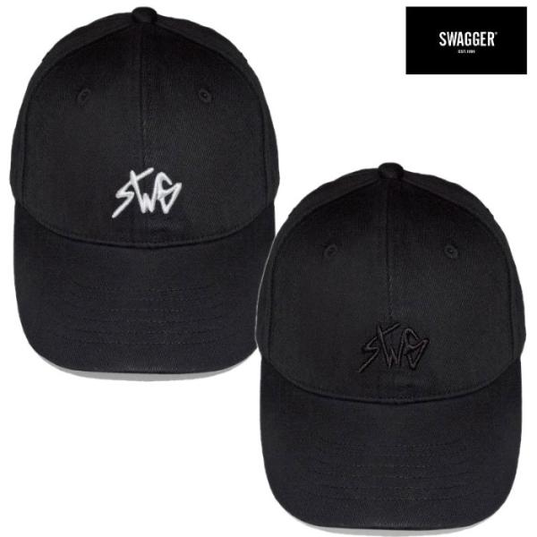 SWAGGER スワッガー 正規店ベーシックなシルエットのベースボールキャップ。フロントには立体刺繍のSIGNATUREロゴ、バックにはSWGのロゴ刺繍が施されています。フリーサイズで、後部のベルトでサイズ調整が可能です。ワンウォッシュ加工...