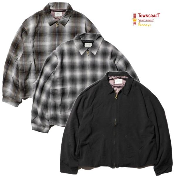 TOWNCRAFT 正規店1950年代頃のタウンクラフトのロカビリージャケット/ワークブルゾンを基にアップデート。ヴィンテージディテールを踏襲しつつも、ゆったりとした身幅・アームホールに対し着丈は短めのボックスシルエットに仕上げています。落...