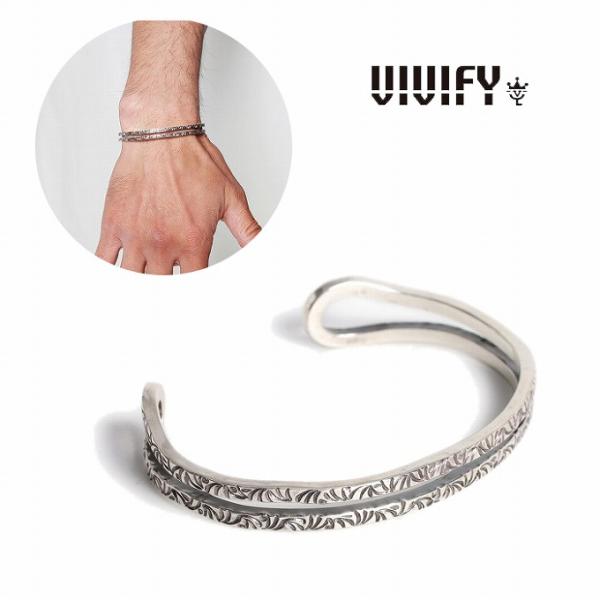 ＊こちらのアイテムは受注生産となります。＊付属でVIVIFYオリジナルの黒い巾着袋orBOXが付属します。VFB-196###（mens/ladys）素材: ag925silver内周: 約14.5cm(mens)12.7cm(ladys)...
