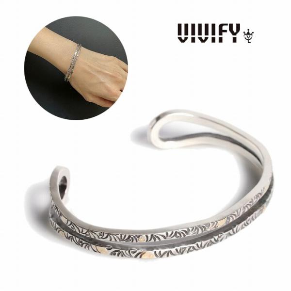 ＊こちらのアイテムは受注生産となります。＊付属でVIVIFYオリジナルの黒い巾着袋orBOXが付属します。VFB-197###（mens/ladys）素材: ag925silver,金鑞内周: 約14.5cm(mens)12.7cm(lad...