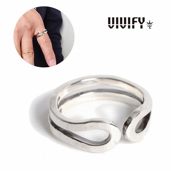 ＊こちらのアイテムは受注生産となります。＊付属でVIVIFYオリジナルの黒い巾着袋orBOXが付属します。VFR-159###(サイズ)素材:ag925silver厚さ:約2mm幅:約5mm-8mm大きな輪を潰して棒状にし、端の輪を対にした...