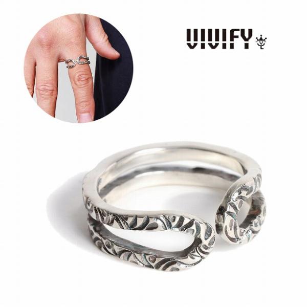 ＊こちらのアイテムは受注生産となります。＊付属でVIVIFYオリジナルの黒い巾着袋orBOXが付属します。VFR-162###(サイズ)素材: ag925silver厚さ:約2mm幅:約5mm-8mm大きな輪を潰して棒状にし、端の輪を対にし...