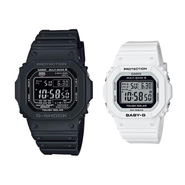 ペアウォッチ gショック g-shock ペア 電波 腕時計ペア [メンズ]ケース・ベゼル材質： 樹脂樹脂バンド無機ガラス耐衝撃構造（ショックレジスト）20気圧防水タフソーラー（ソーラー充電システム）電波受信機能：自動受信＜日本＞＜北米地域...