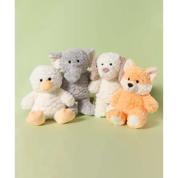 やわらかく包み込むような優しさが魅力の、stuffed friendsぬいぐるみ。なめらかでやわらかな肌ざわりは、思わずぎゅっと抱きしめたくなる可愛さ。お部屋に置くだけであたたかみのある雰囲気を添え、インテリアとしても楽しめます。小さなお子...