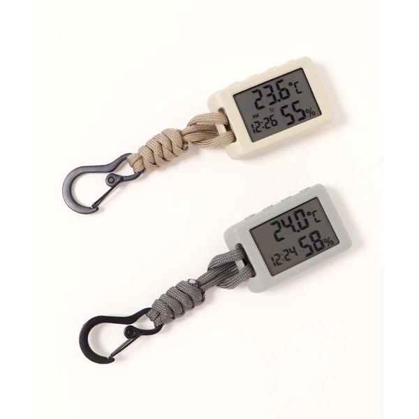 時間と一緒に気温と湿度もわかる多機能温湿度ウォッチ。アラーム・チャイム(毎時00分に音が鳴ります)・日付表示・最高気温/湿度・最低気温/湿度・摂氏での気温表示・華氏での気温表示などの機能も付いています。付属のストラップでバッグなどに簡単装着...