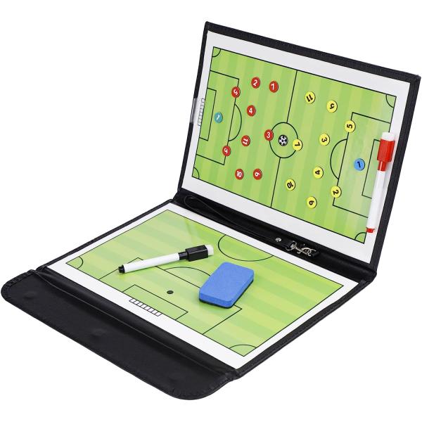 /折り畳み式弊店の作戦ボードはファスナータイプで折り畳むことができます。しっかり閉じられ、ペンやイレーサーが落とさずに携帯しやすいサッカー作戦ボードです。/繰り返し使用可能サッカー作戦ボードに何度も書いたり消したりでき、打合せボードとしてと...