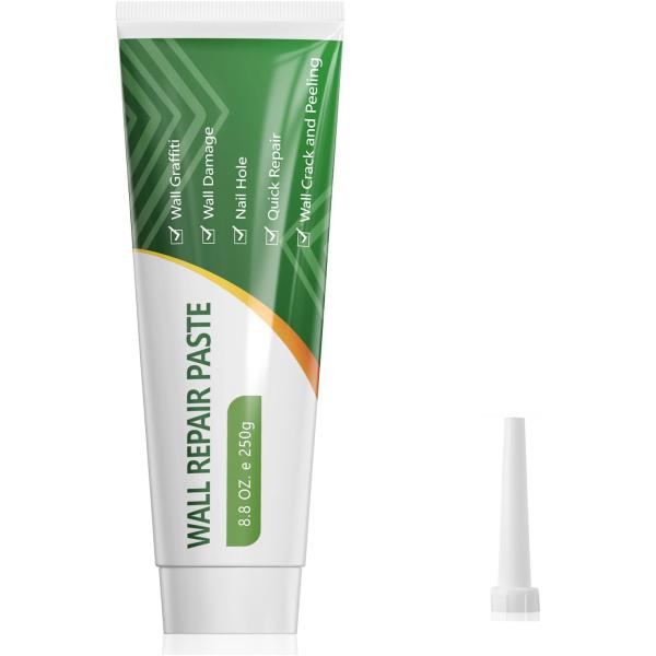 【高コスパな壁紙補修キット】穴埋め・亀裂・釘穴・落書き・汚れに最適 壁紙や白壁の補修にピッタリ  家具交換より経済的、廃棄物も削減【強力接着＆耐久性】自己粘着式で簡単施工、摩擦や湿気に強い 壁紙補修後も剥がれにくい 賃貸退去時の壁穴補修にも...